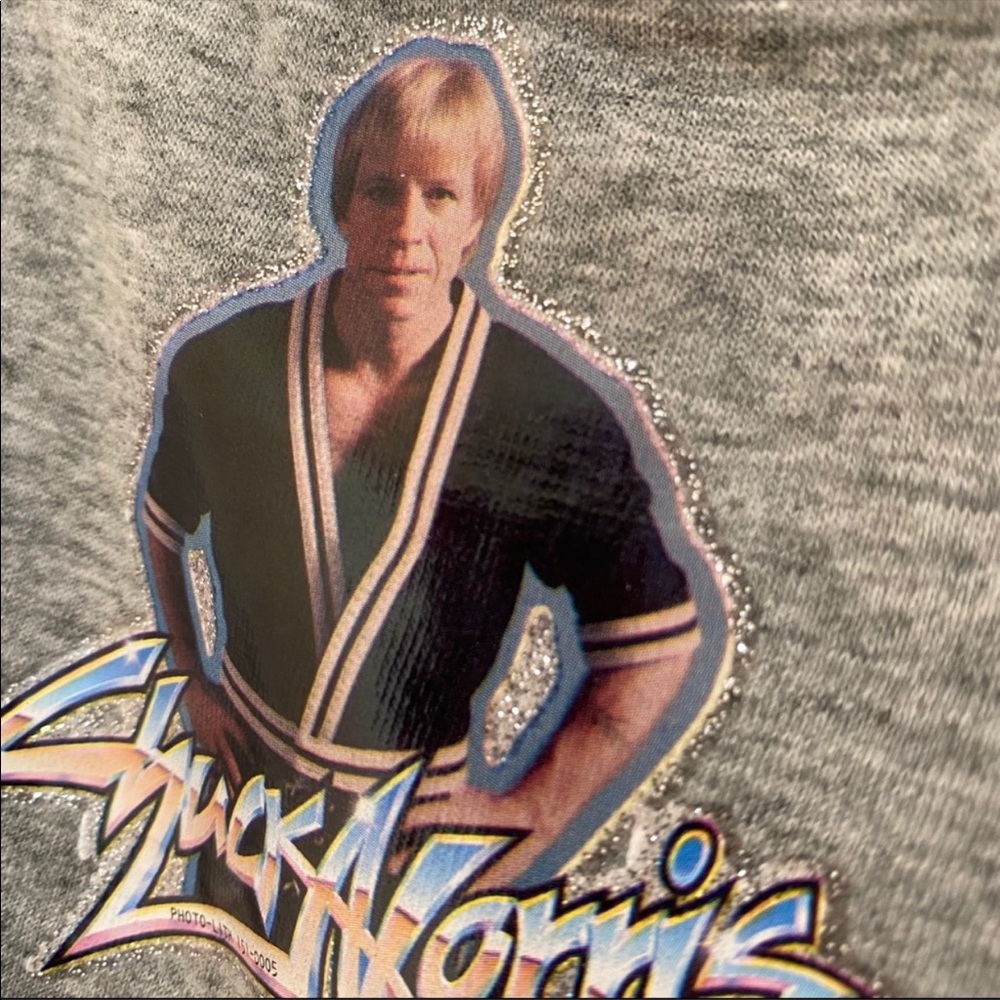 Vintage Chuck Norris 1981 Graphic Muscle Tank - Gem